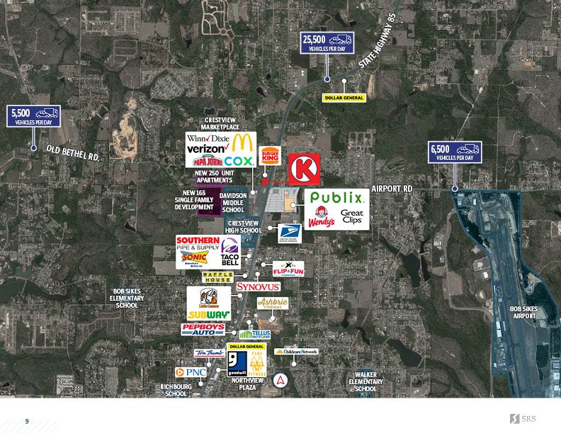 Crestview, FL - Circle K | Retail investment sale in Crestview, Florida ...