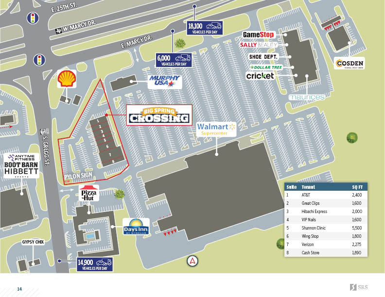 Big Spring, TX - Big Spring Crossing | Retail investment sale in Big ...