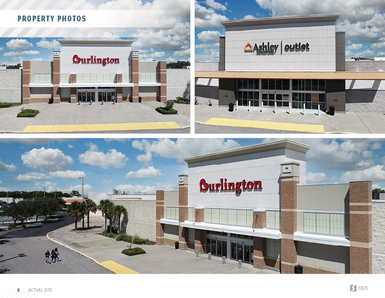 Port Richey, FL - Burlington & Ashley Furniture | Retail investment ...