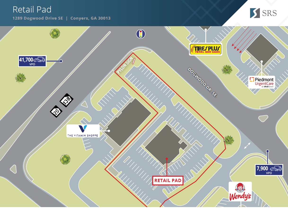 1289 Dogwood Drive SE | Retail for sale in Conyers, Georgia - SRS