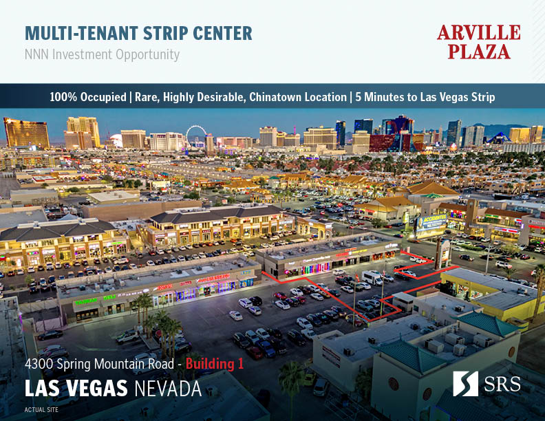 Las Vegas, NV - Arville Plaza Bldg 1 | Retail investment sale in Las ...