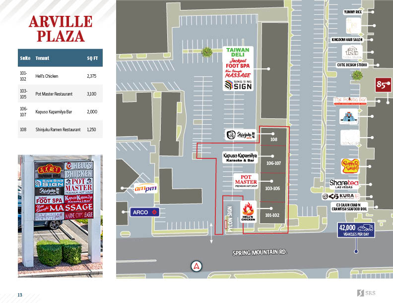 Las Vegas, NV - Arville Plaza Bldg 1 | Retail investment sale in Las ...