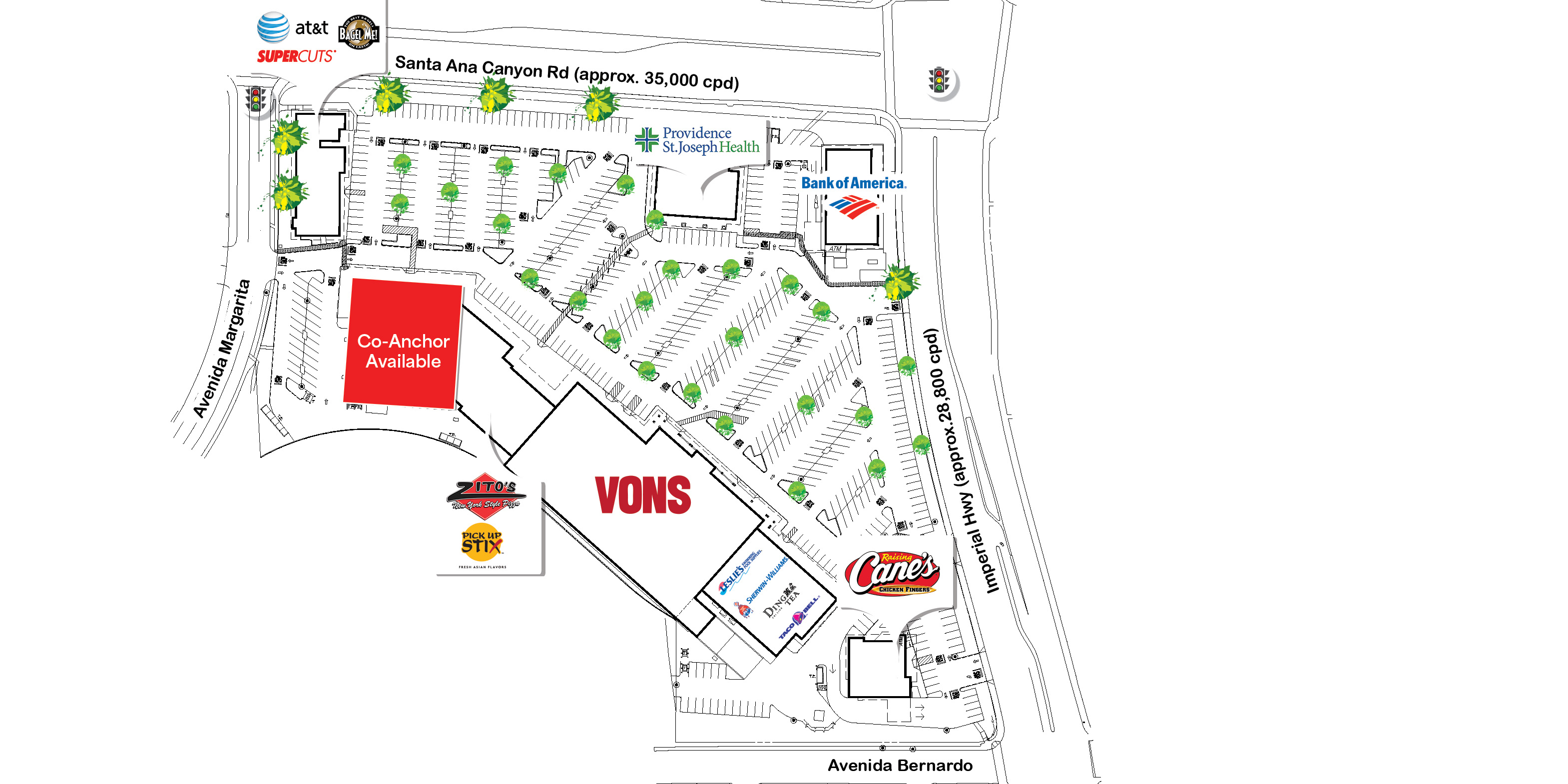 Crossroads Shopping Center | Retail for lease in Anaheim, California - SRS