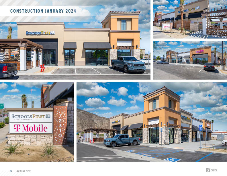 Palm Desert, CA - T-Mobile & Schools First FCU | Retail investment sale ...