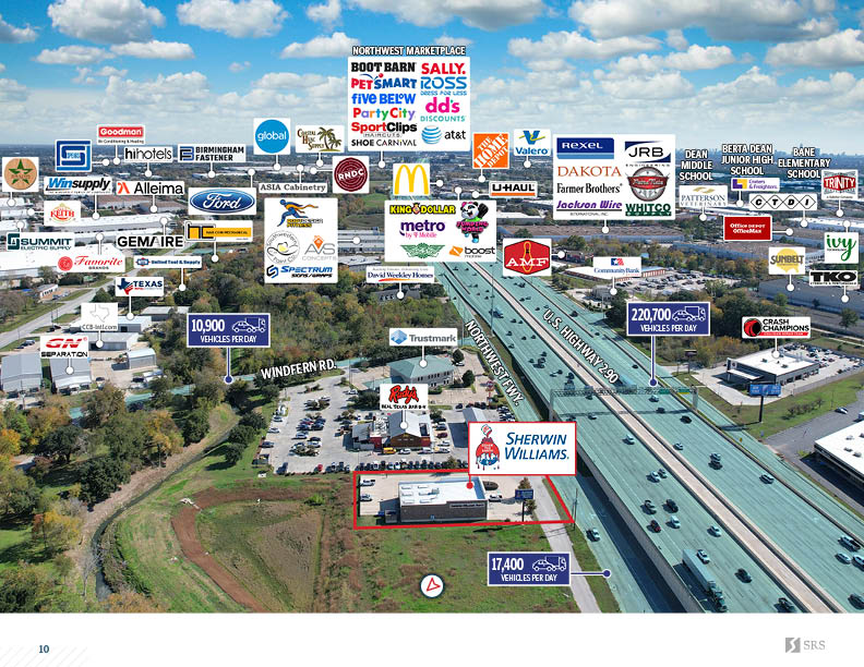 Houston, TX - Sherwin Williams | Retail investment sale in Houston ...