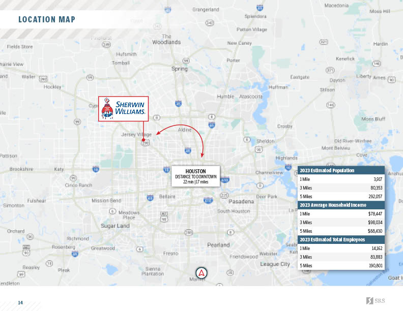 Houston, TX - Sherwin Williams | Retail investment sale in Houston ...