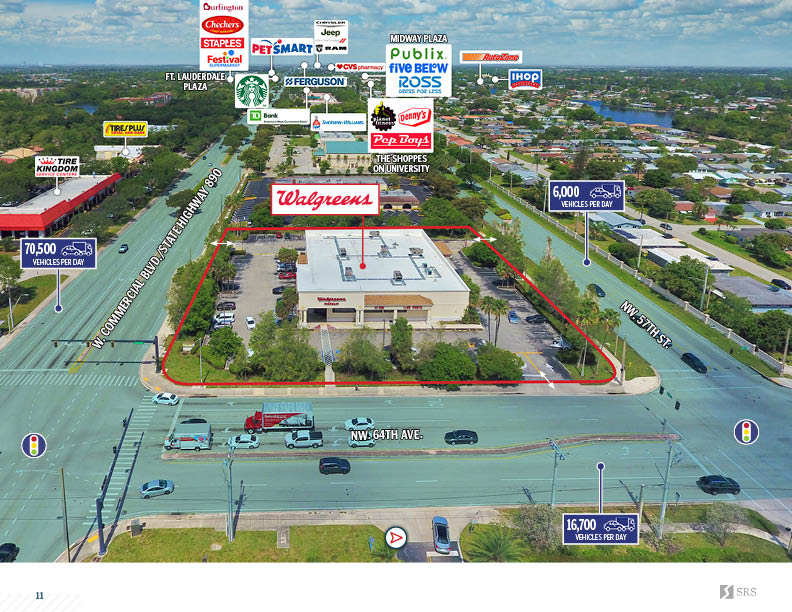 Tamarac, FL - Walgreens | Retail investment sale in Tamarac, Florida - SRS