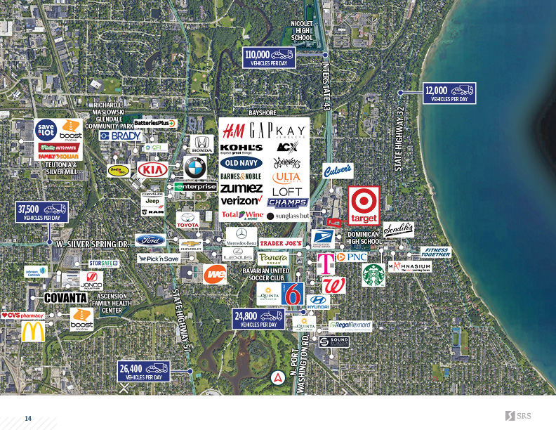 Glendale, WI - Target (Bayshore) | Retail investment sale in Glendale ...