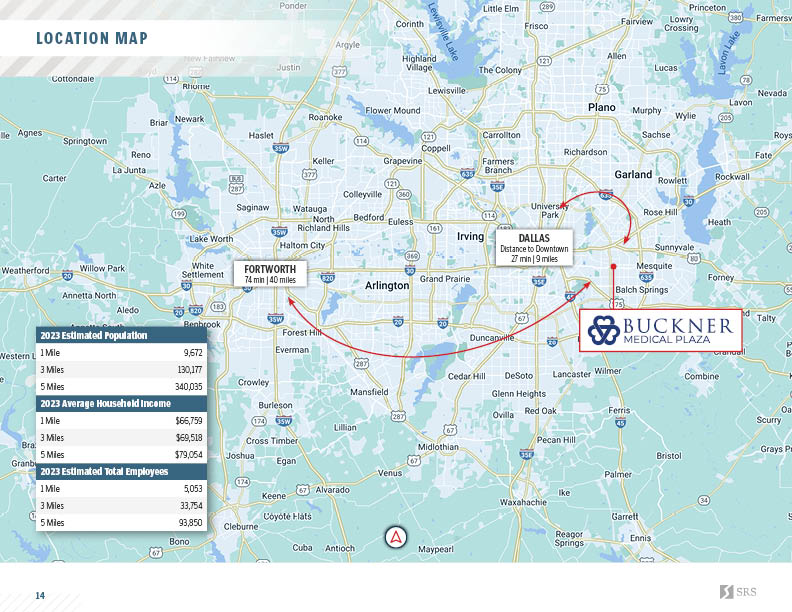 Dallas, TX - Buckner Medical Plaza | Office investment sale in Dallas ...