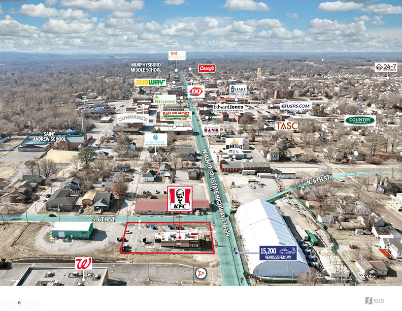 Murphysboro, IL - KFC | Retail investment sale in Murphysboro, Illinois ...