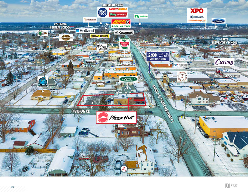 Crete, IL - Pizza Hut | Retail investment sale in Crete, Illinois - SRS