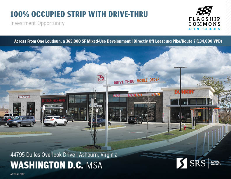 Ashburn, VA - Flagship Commons at One Loudoun | Retail investment sale ...