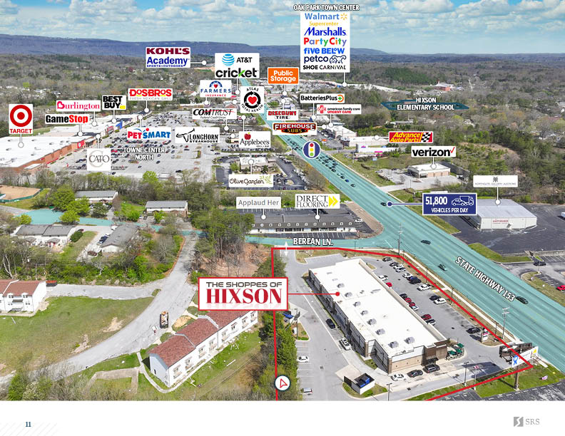 Hixson, TN - The Shoppes of Hixson | Retail investment sale in Hixson ...