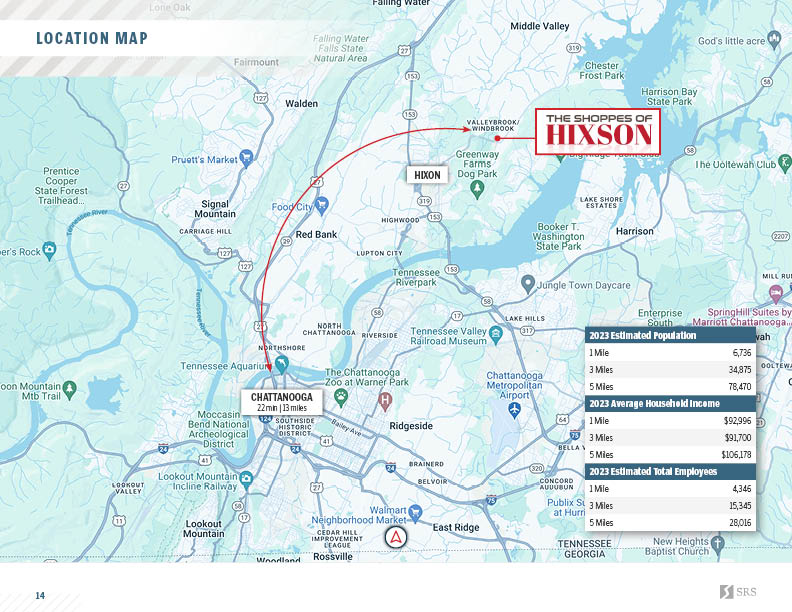 Hixson, TN - The Shoppes of Hixson | Retail investment sale in Hixson ...