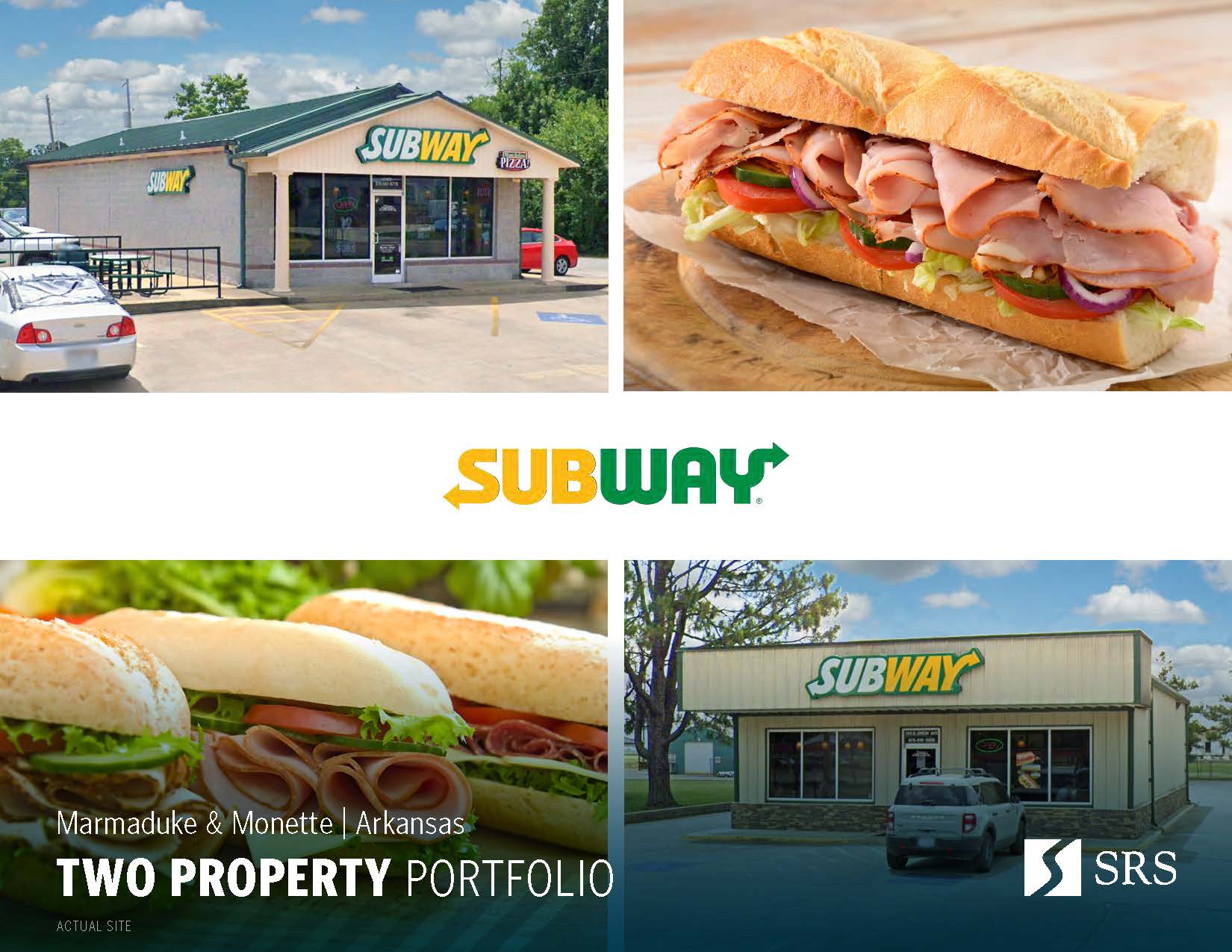 Two-Property Subway Portfolio | Retail investment sale in Marmaduke ...