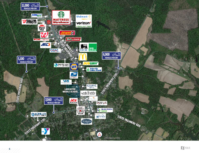 Kilmarnock, VA - Starbucks/Mattress Warehouse | Retail investment sale ...