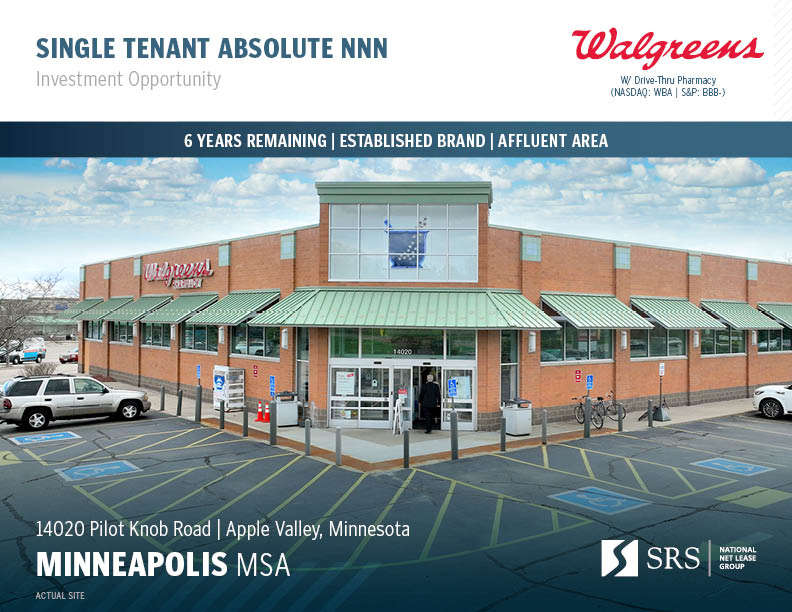 Apple Valley, MN - Walgreens N/A | Retail investment sale in Apple ...