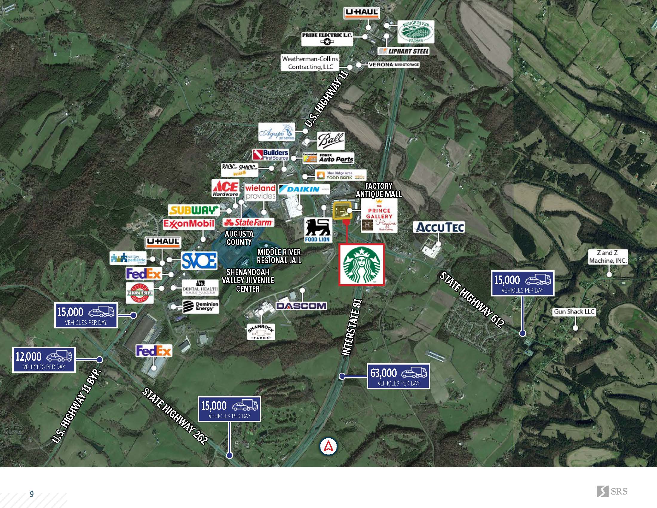 Verona, VA - Starbucks | Retail investment sale in Verona, Virginia - SRS