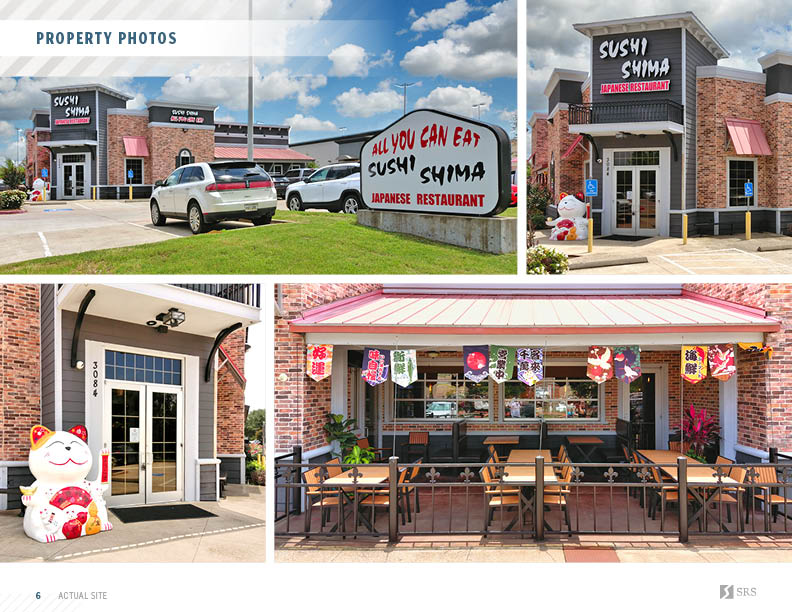 Longview, TX - Sushi Shima | Retail investment sale in Longview, Texas - SRS