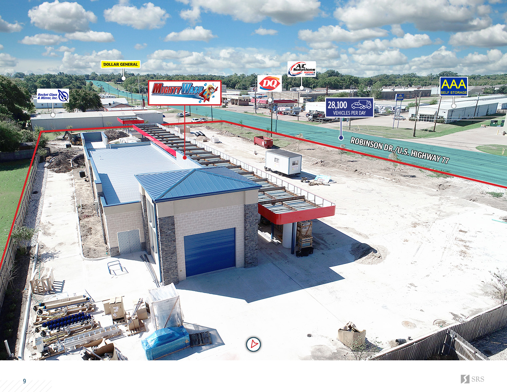 Robinson, TX - Mighty Wash Car Wash | Retail investment sale in ...