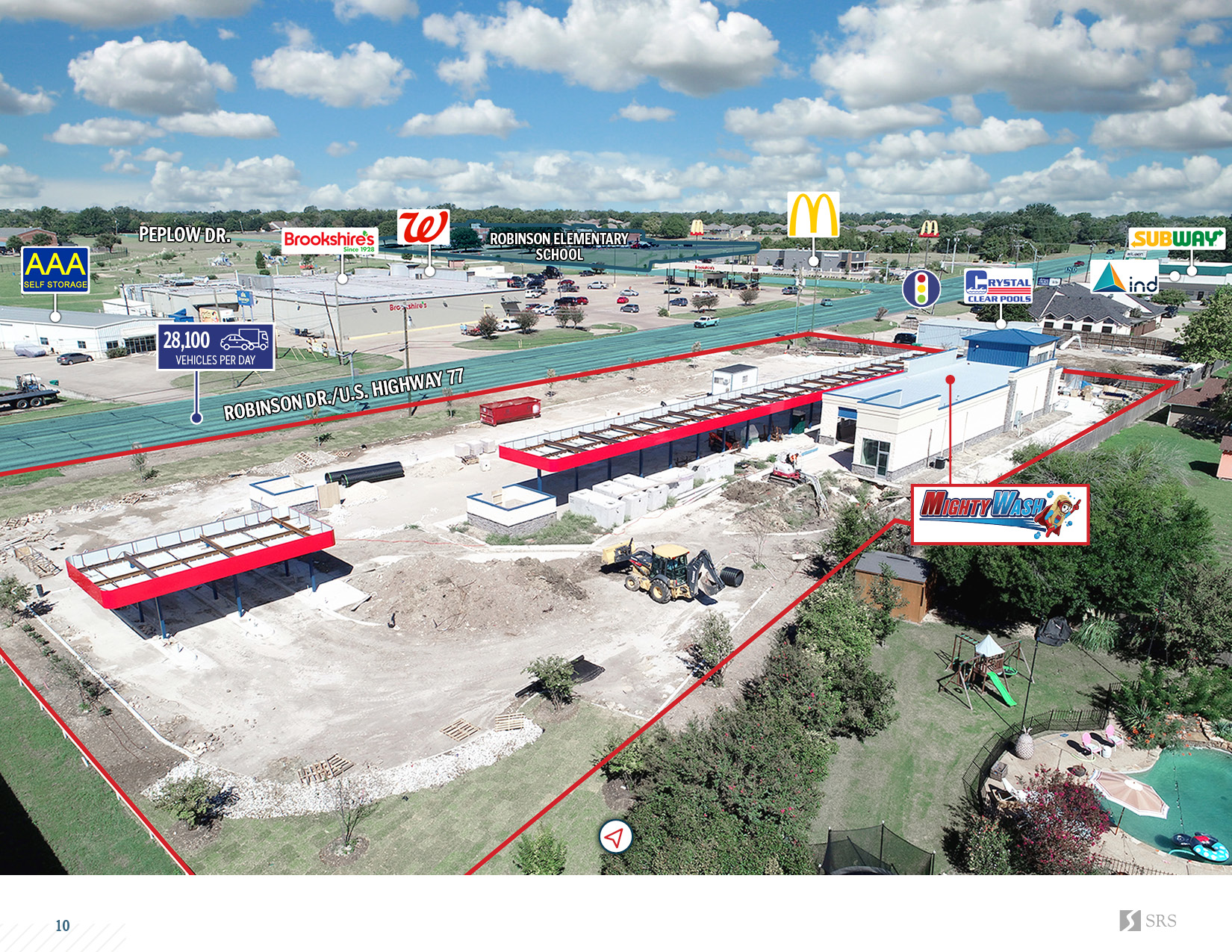 Robinson, TX - Mighty Wash Car Wash | Retail investment sale in ...