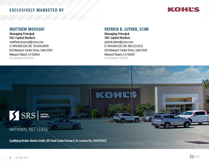 Spanish Fort, AL - Kohl's | Retail investment sale in Spanish Fort ...
