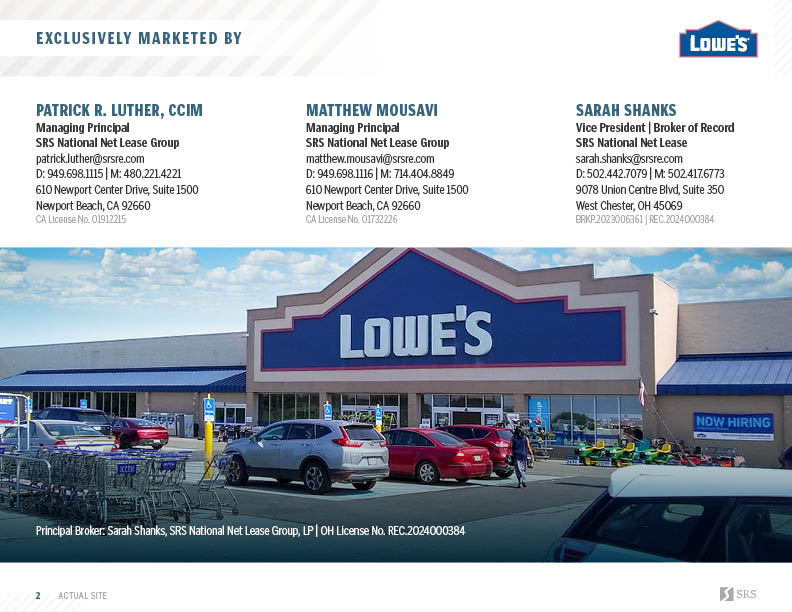 Columbus, OH - Lowe's | Retail investment sale in Columbus, Ohio - SRS
