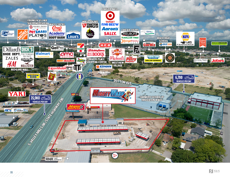 Waco, TX - Mighty Wash Car Wash | Retail investment sale in Waco, Texas ...