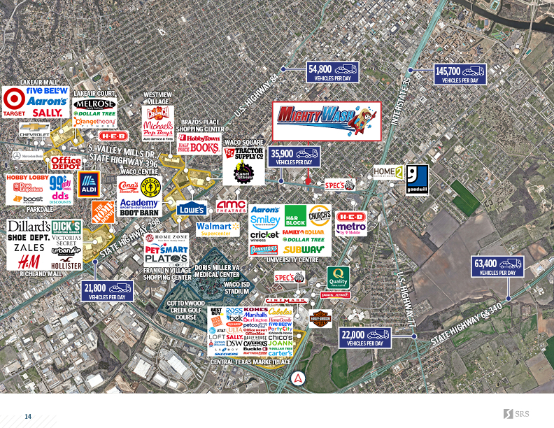 Waco, TX - Mighty Wash Car Wash | Retail investment sale in Waco, Texas ...