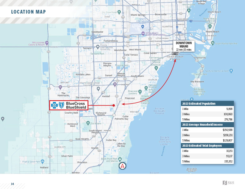 Miami, FL - Blue Cross Blue Shield | Retail investment sale in Miami ...