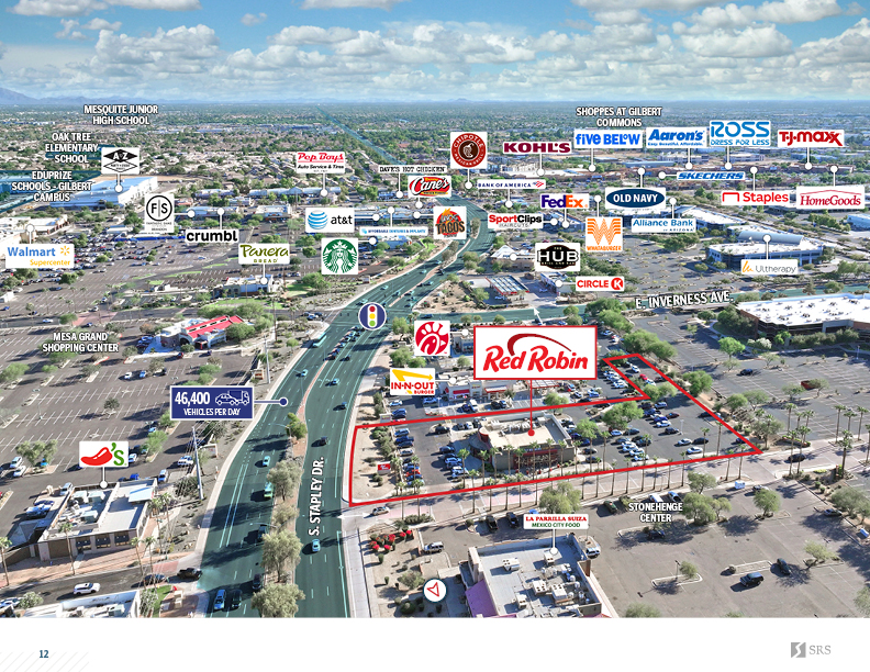 Mesa, AZ - Red Robin | Retail investment sale in Mesa, Arizona - SRS