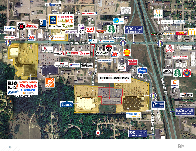 Gaylord, MI - Shops on Edelweiss Village | Retail investment sale in ...