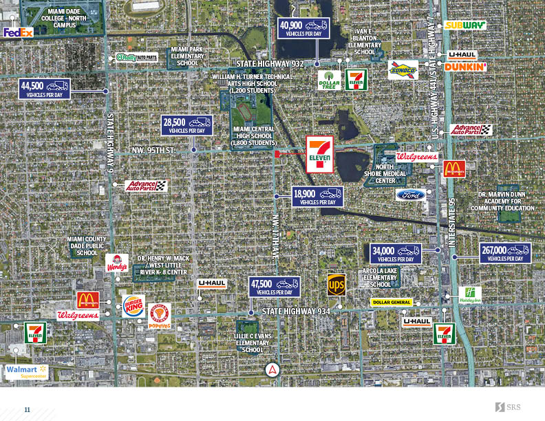 Miami, FL - 7-Eleven | Retail investment sale in Miami, Florida - SRS