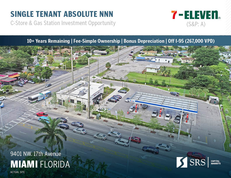Miami, FL - 7-Eleven | Retail investment sale in Miami, Florida - SRS