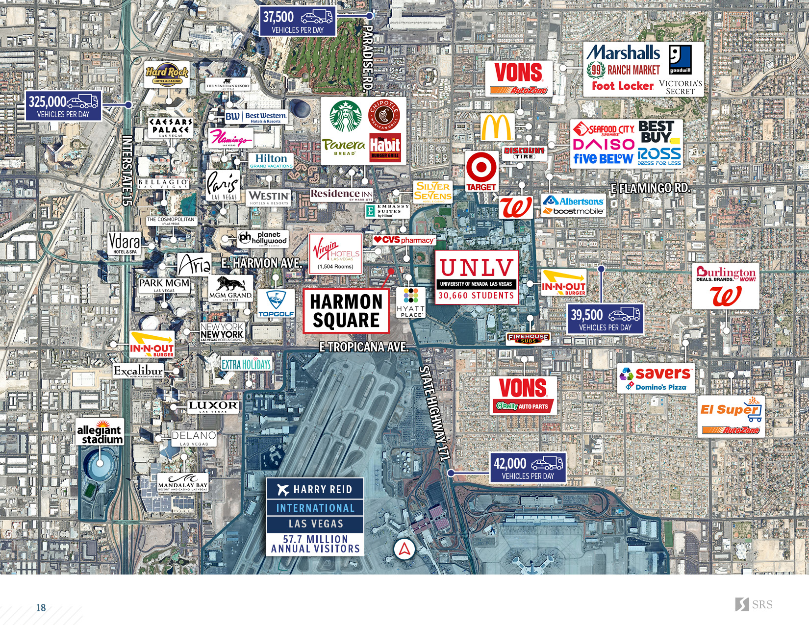 Las Vegas, NV - Harmon Square | Retail investment sale in Las Vegas ...