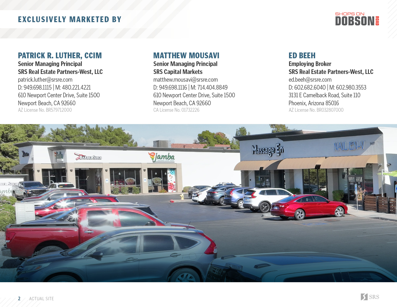 Mesa, AZ - Shops on Dobson Road | Retail investment sale in Mesa, Arizona - SRS