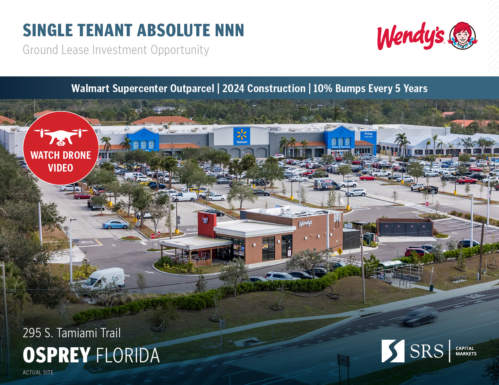 Osprey, FL - Wendy's | Retail investment sale in Osprey, Florida - SRS