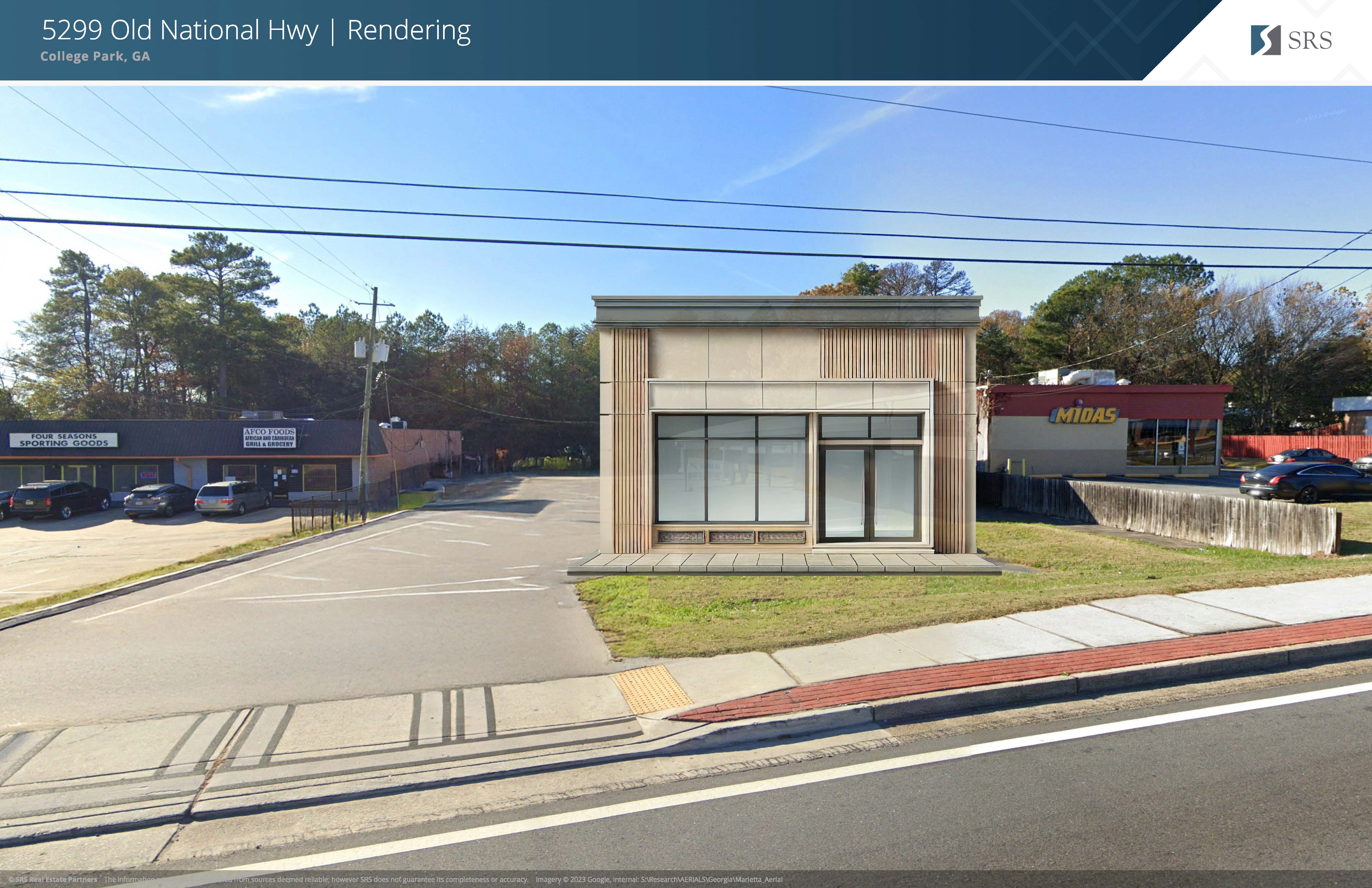 5299 Old National Highway | Retail for lease in College Park, Georgia - SRS