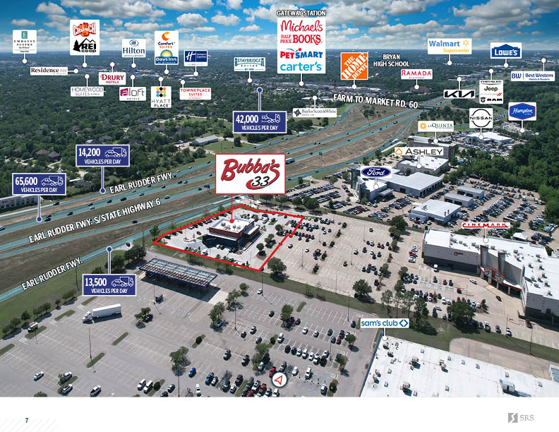 College Station, TX - Bubba's | Retail investment sale in College ...