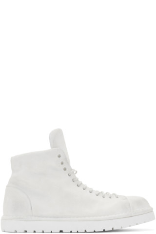 Marsèll: Off-White Gomme Pallottola Pedula Boots | SSENSE