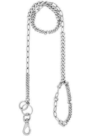 Silver Tri Mix Leash by Martine Ali | SSENSE