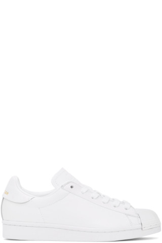 adidas Originals: White Superstar Pure Sneakers | SSENSE Canada