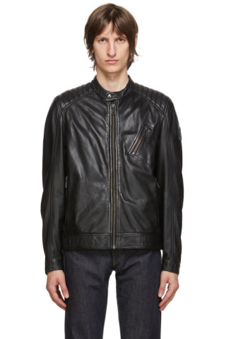 Belstaff: Black V Racer 2.0 Jacket | SSENSE