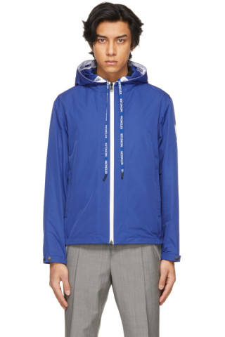 Moncler: 블루 Carles 재킷 | SSENSE 대한민국
