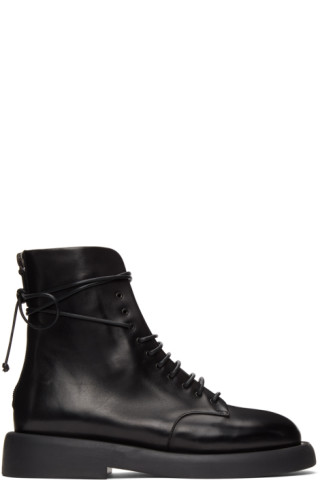 Marsèll: Black Gommello Boots | SSENSE UK