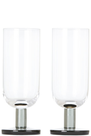 Puck High Ball Glass Set by Tom Dixon | SSENSE
