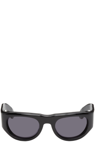 JACQUES MARIE MAGE: Black Clyde Sunglasses | SSENSE