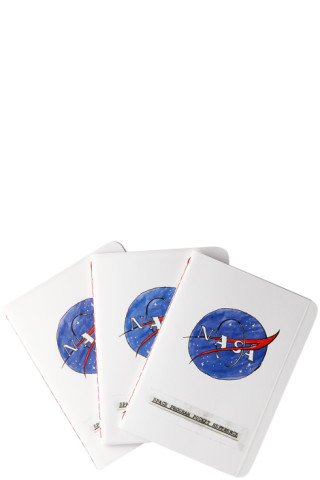 Astronaut Journal Notebook 3-Pack by Tom Sachs | SSENSE