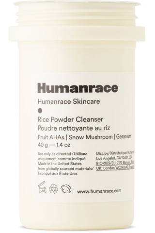Rice Powder Cleanser Refill, 1.4 oz by Humanrace | SSENSE Canada
