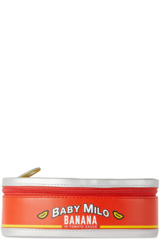 Red Baby Milo Convenience Store Pouch by BAPE on Sale